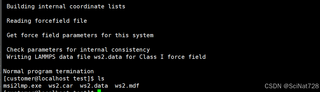 【Lammps】MS将cif通过msi2lmp.exe转为data文件_msi2lmp转data文件命令解析-CSDN博客