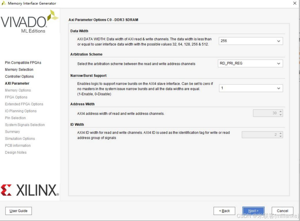 [米联客-XILINX-H3_CZ08_7100] FPGA_AXI总线入门连载-09 使用 fdma 读写 DDR_fdma的读写时序-CSDN博客