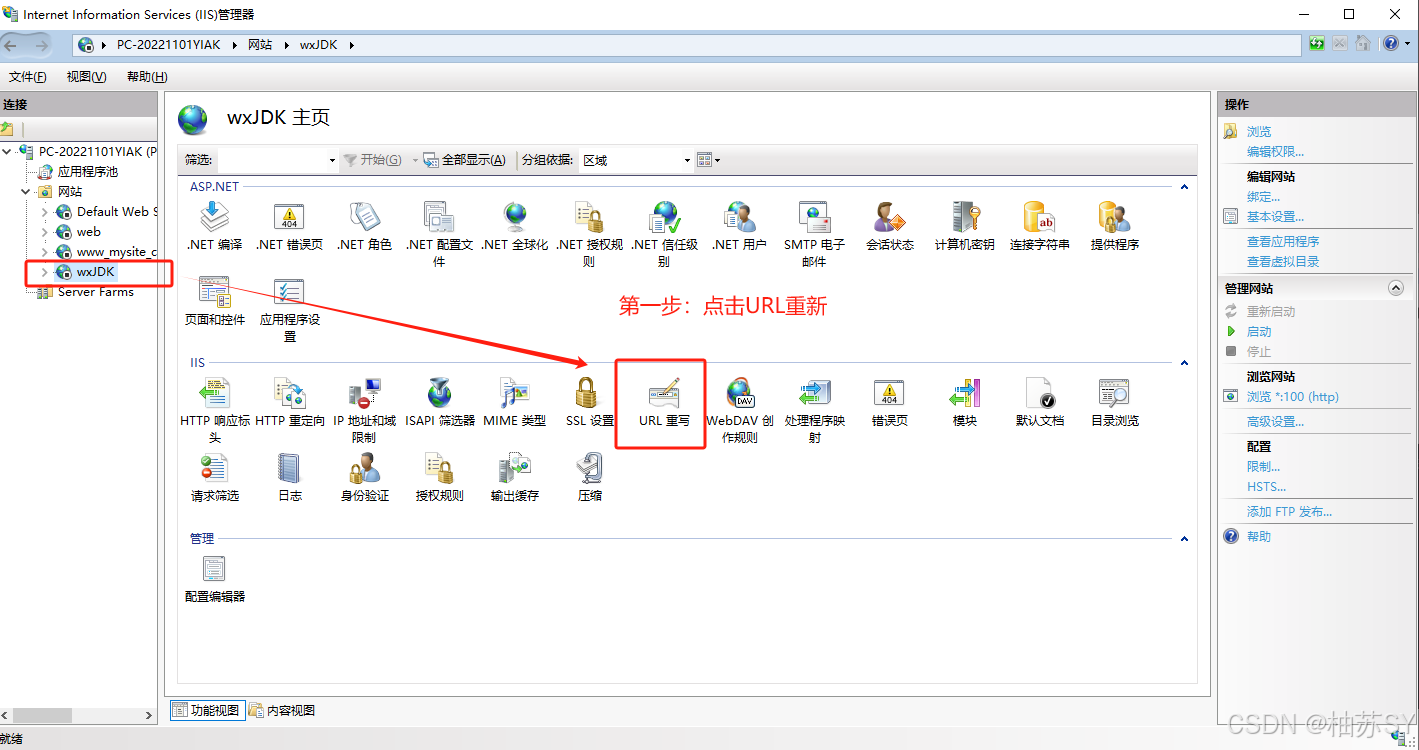 Iis跨域配置案例(本地模拟使用 Wx Js Sdk获取签名)跨域 Iis 接口如何 设置 Csdn博客