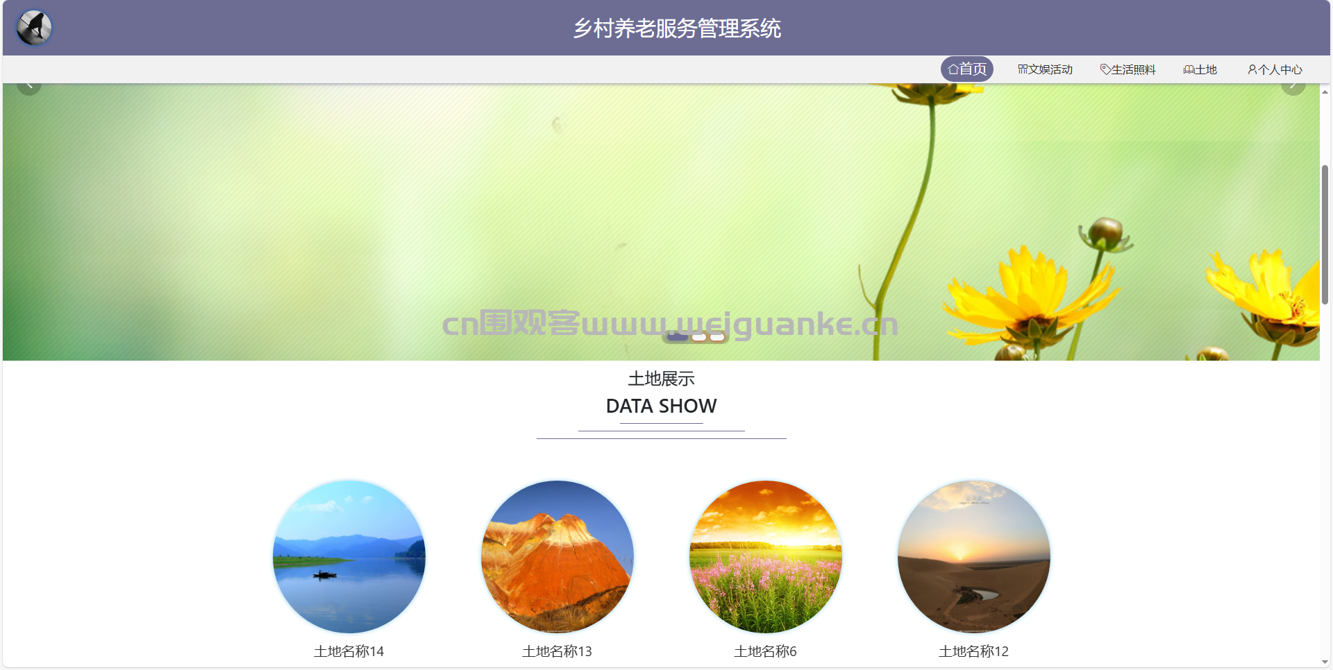 乡村养老服务管理系统-springboot vue java-CSDN博客