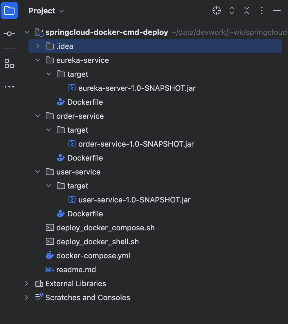 【JAVA应用实战-SpringCloud】（三）SpringCloud微服务模块使用docker进行部署_java 微服务部署docker ...