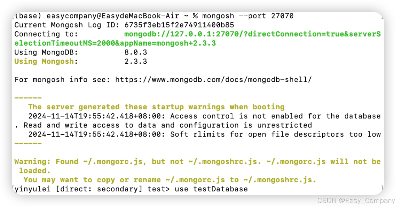 超级详细!关于分布式数据库mongodb的副本集部署、文档同步、故障转移详细!!!操作mongodb副本集的搭建包括副本集的安装与启动初始化、文档同步和故障转移 Csdn博客