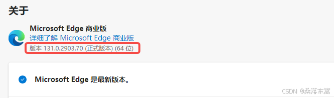 如何解决：This version of Microsoft Edge WebDriver only supports Microsoft Edge version 129（驱动版本不匹配 ...