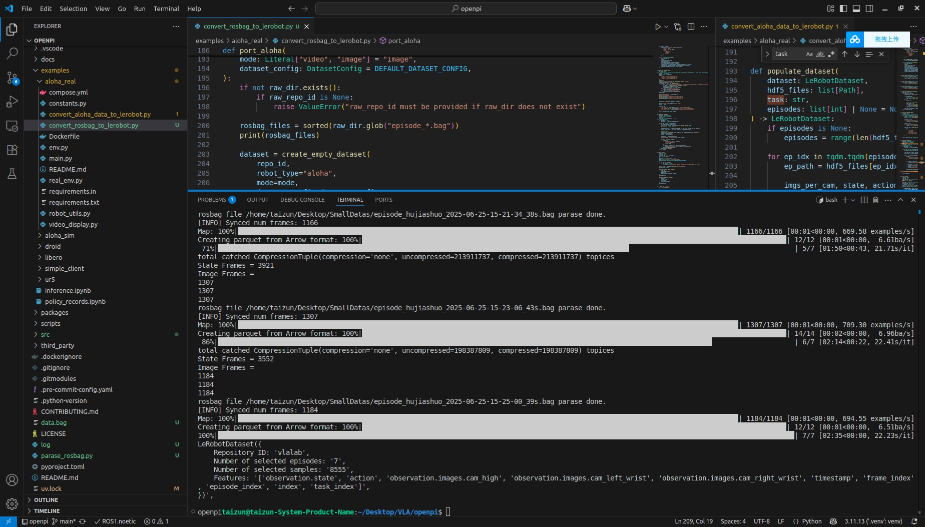 Model 复现系列（三）π0 -- Physical Intelligence Pi-zero（Pi0）_pi0复现-CSDN博客