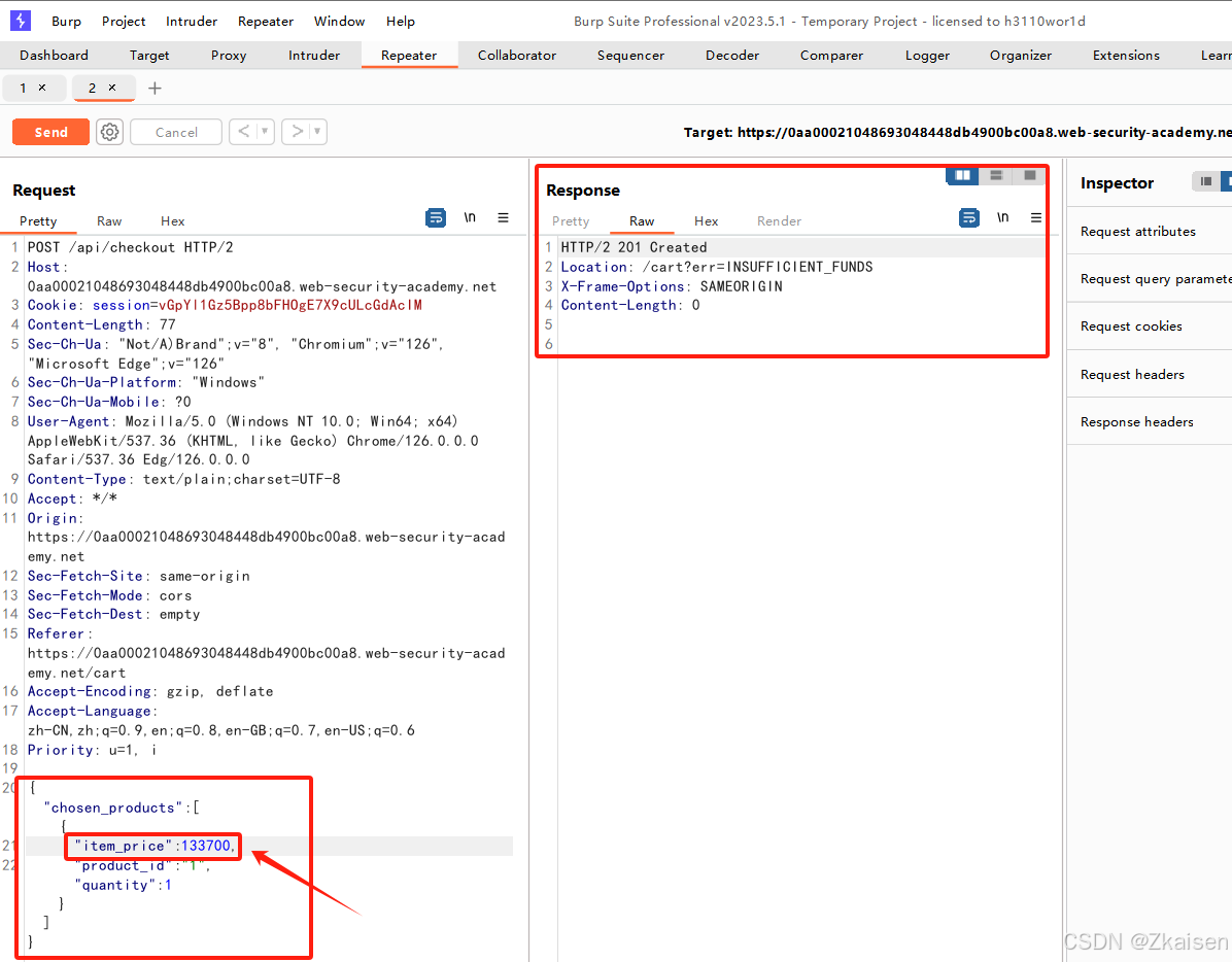 Exploiting a mass assignment vulnerability-CSDN博客