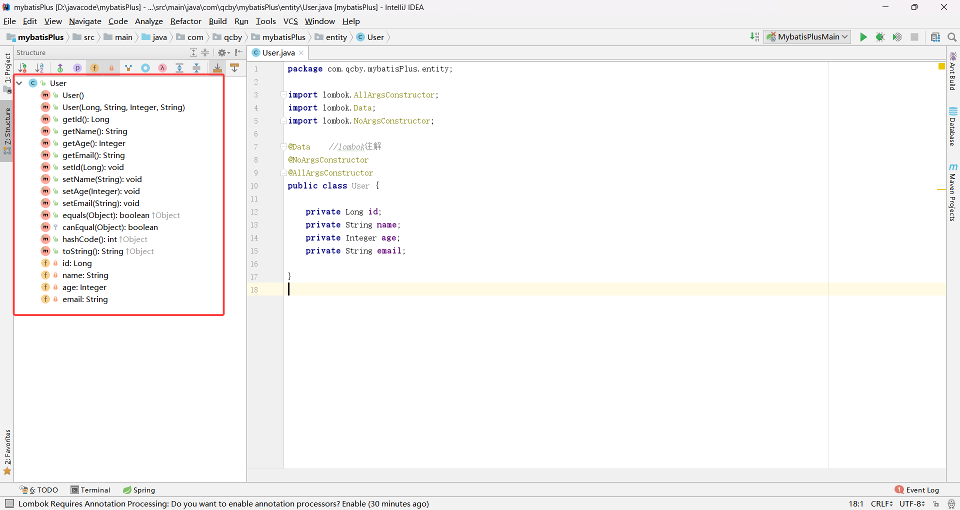 Springboot数据层开发—Springboot集成MyBatis-Plus_springboot 集成mybatis-plus-CSDN博客