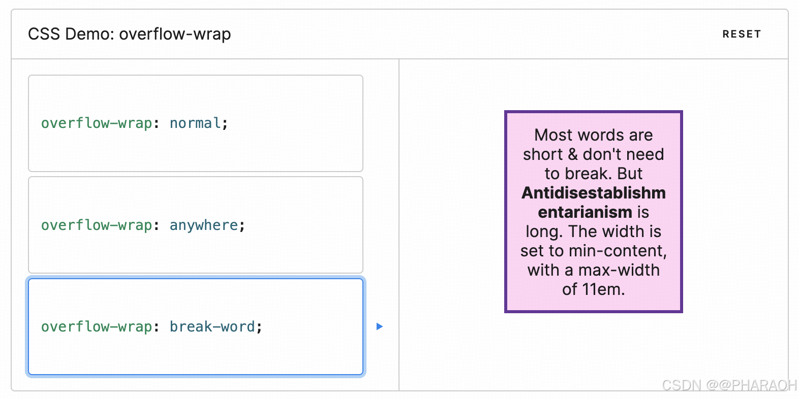 WHAT - 你真的知道怎么用 word-break 和 word-wrap 吗_word-break: break-all;-CSDN博客