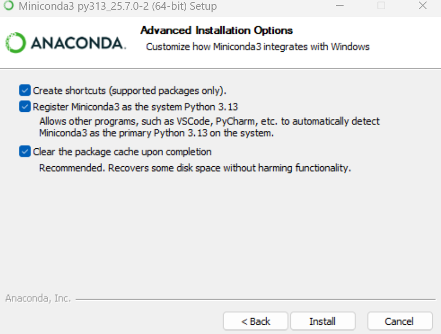 安装和使用conda（windows）_windows安装conda-CSDN博客