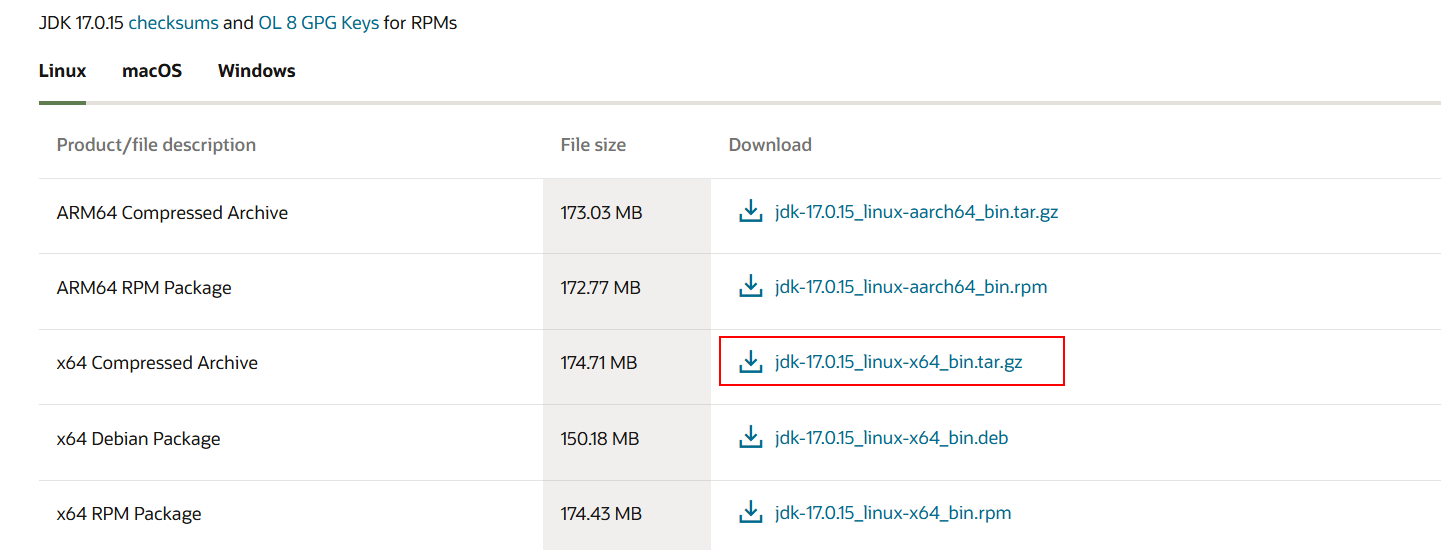 Linux环境下Java17环境安装_java17 linux-CSDN博客