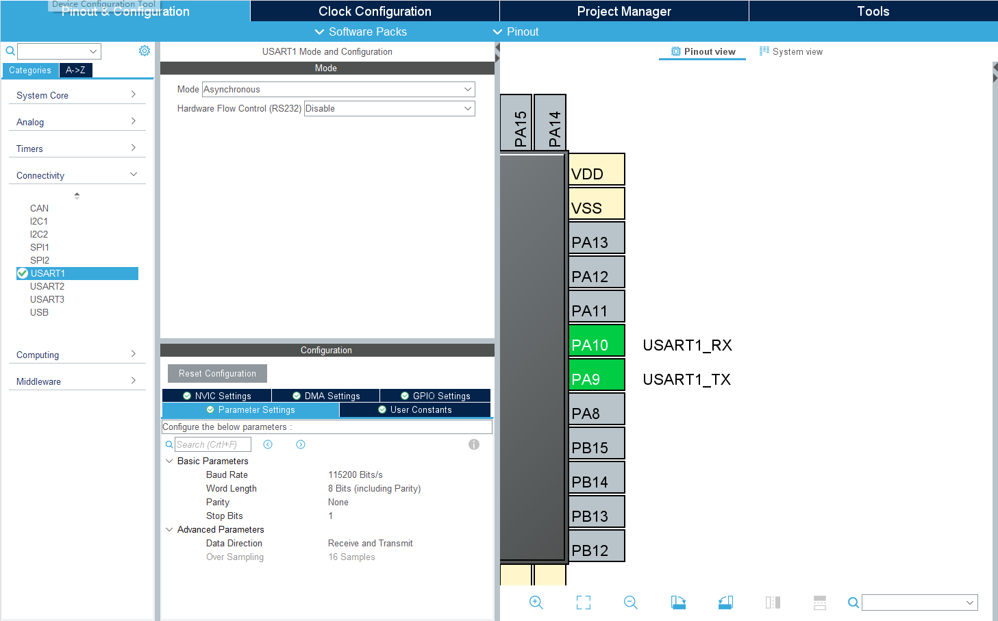 STM32F103+HAL库CUBEIDE-串口重定向printf_stm32cubeide printf-CSDN博客