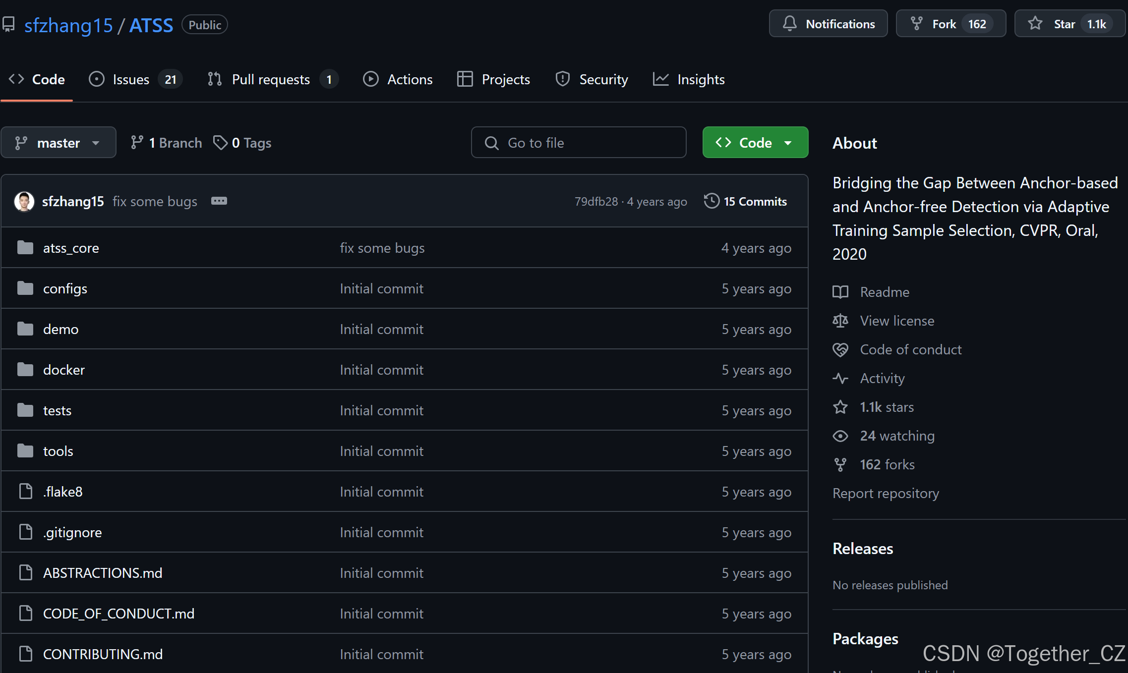 ATSS：通过自适应训练样本选择弥合基于锚点与无锚点检测的差距_目标检测器 atss-CSDN博客