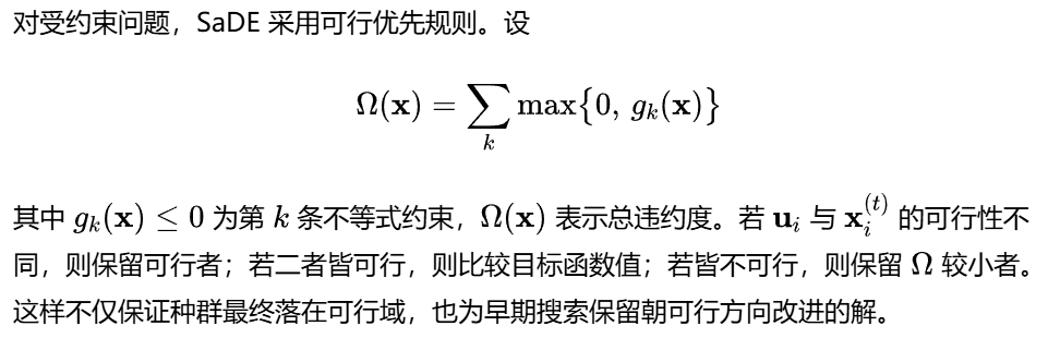 冠军算法-SaDE（自适应差分进化算法）-公式原理详解与性能测评 附Matlab代码_cec冠军算法-CSDN博客