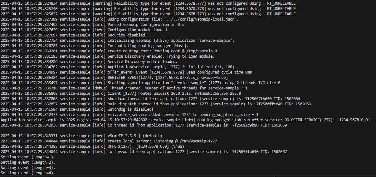 vSOMEIP系列 - 4：request - response 以及 subscribe -notify 模型demo单机实现_vsomeip notify-CSDN博客