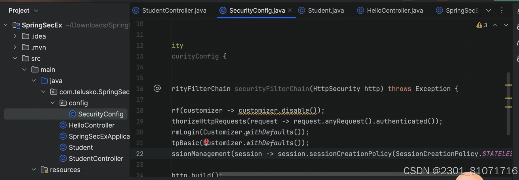 Spring Security 6 with SpringBoot_springsecurity6-CSDN博客