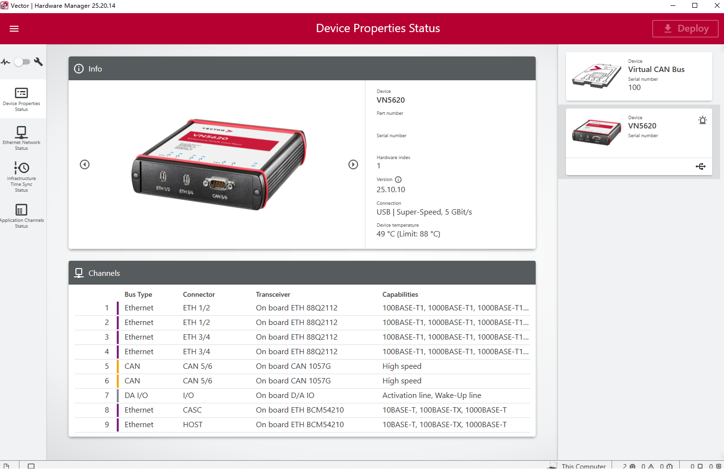 CanOE16和VN5620 Ethernet 配置_vector vn5620-CSDN博客