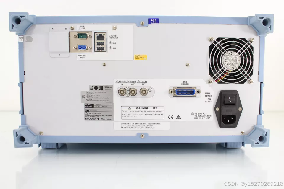 Yokogawa AQ6370D电信光谱分析仪-CSDN博客