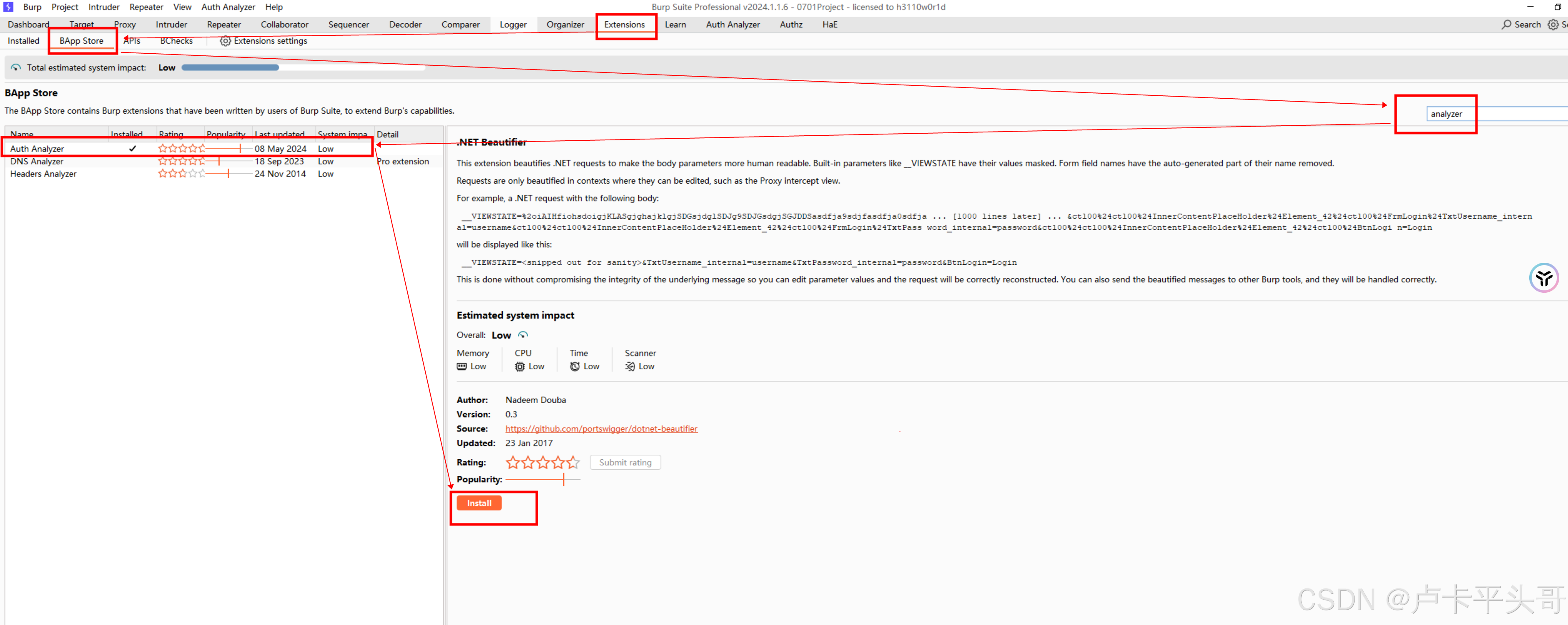AuthAnalyzer使用说明_auth analyzer-CSDN博客
