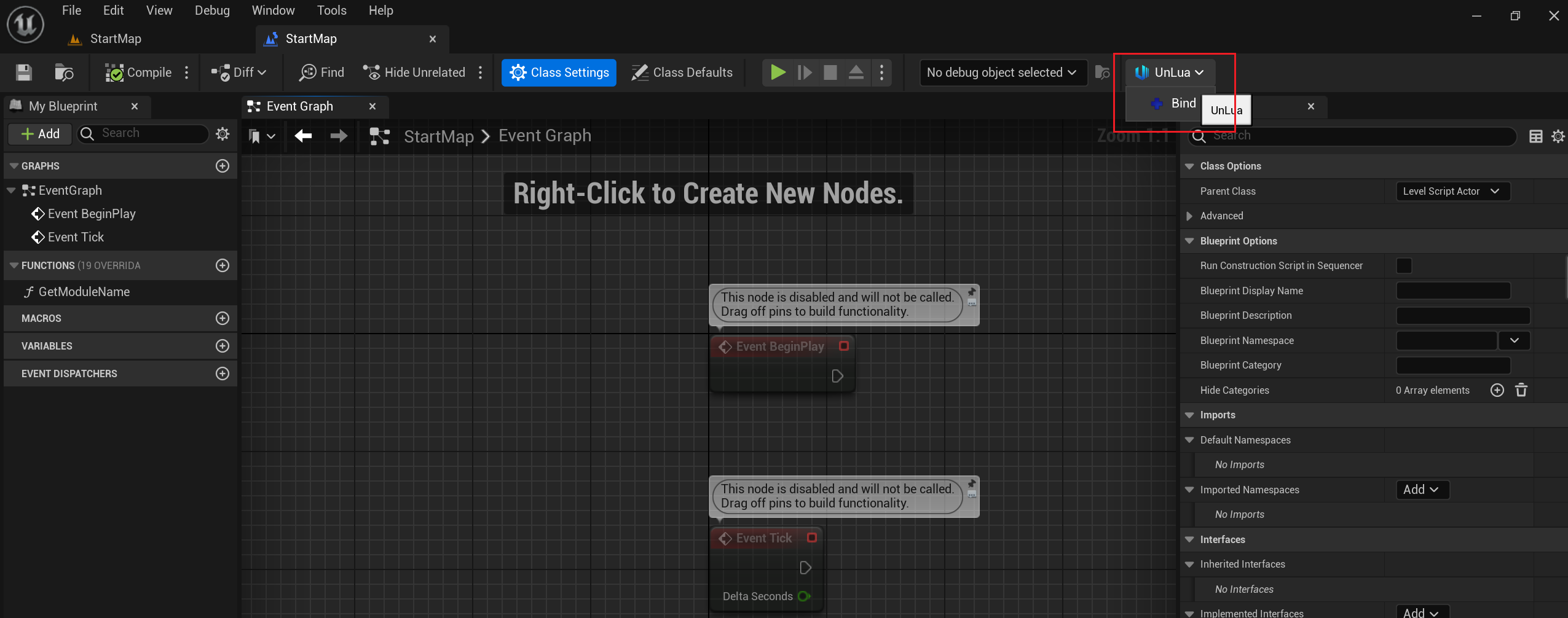 记个笔记：UE5中接入Lua脚本开发功能（UnLua）_ue5 unlua-CSDN博客