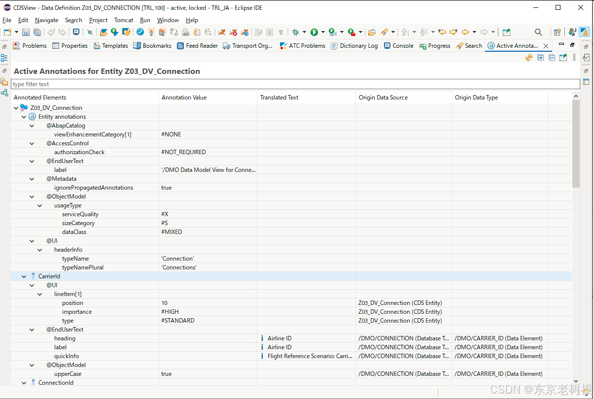 SAP学习笔记 - 开发40 - RAP开发 Annotation的作用 @UI.headerInfo /@UI.lineItem/ @UI.selectionField/ @UI.facet ...