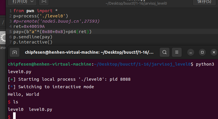 BUUCTF[jarvisoj_level0]-CSDN博客