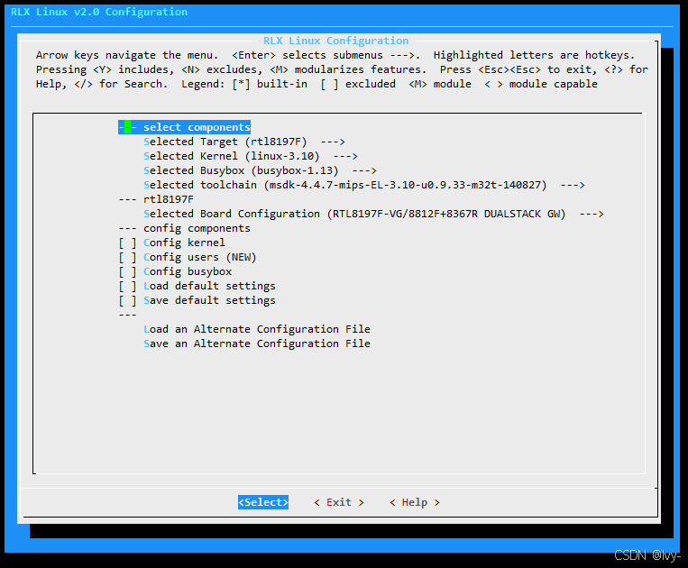 [config] Linux下menuconfig与Kconfig基础知识-CSDN博客