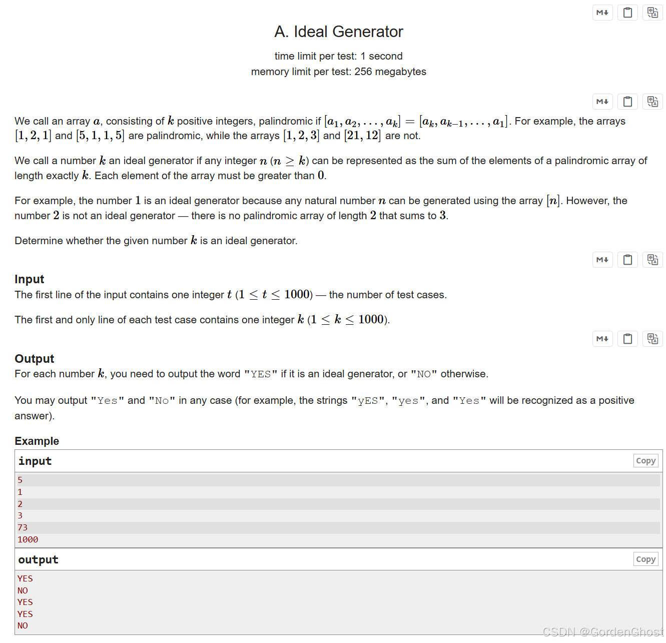 Ideal Generator（Round 1016）_a. ideal generator csdn-CSDN博客