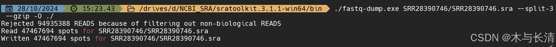 如何获取原始测序数据从SRA到FASTQ_sra文件转换fast-CSDN博客