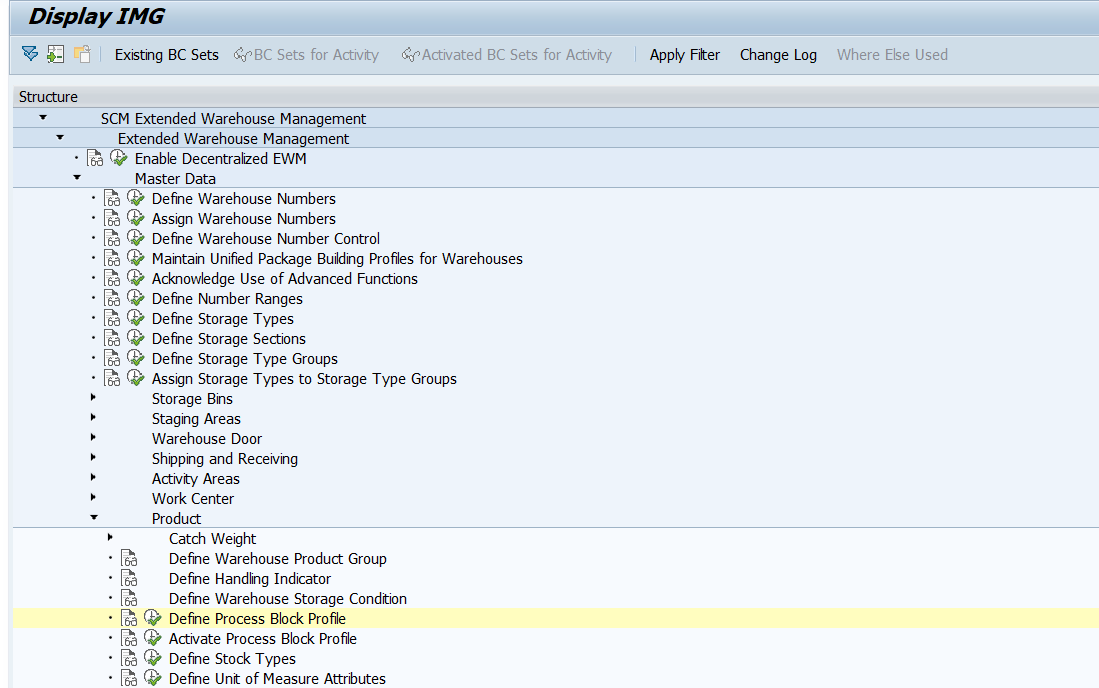 SAP EWM后台配置研习之Process Block Profile-CSDN博客