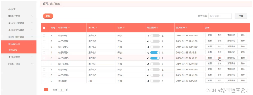 计算机毕业设计springboot在线音乐系统 基于spring Boot的在线音乐播放平台开发 Spring Boot框架下的在线音乐服务系统设计开发音乐系统里的数据存放到哪了呢 Csdn博客