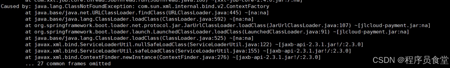 javax.xml.bind.JAXBException: Implementation of JAXB-API has not been found on module path or ...