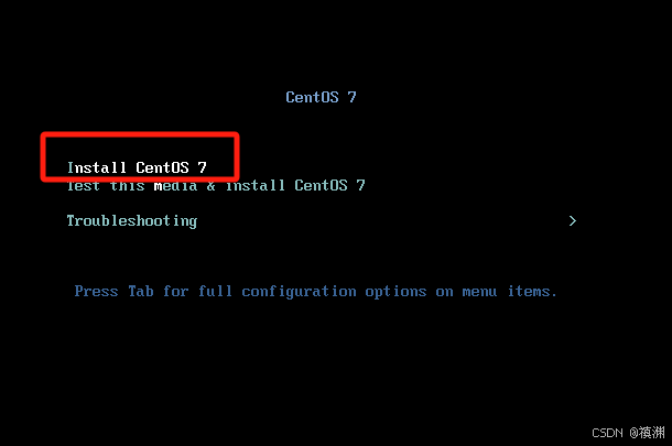 安装CentOS 7_centos7镜像-CSDN博客
