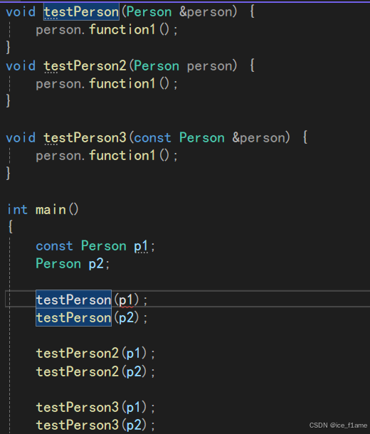 const数据成员与成员函数和const对象_const成员函数不能修改任何数据成员-CSDN博客