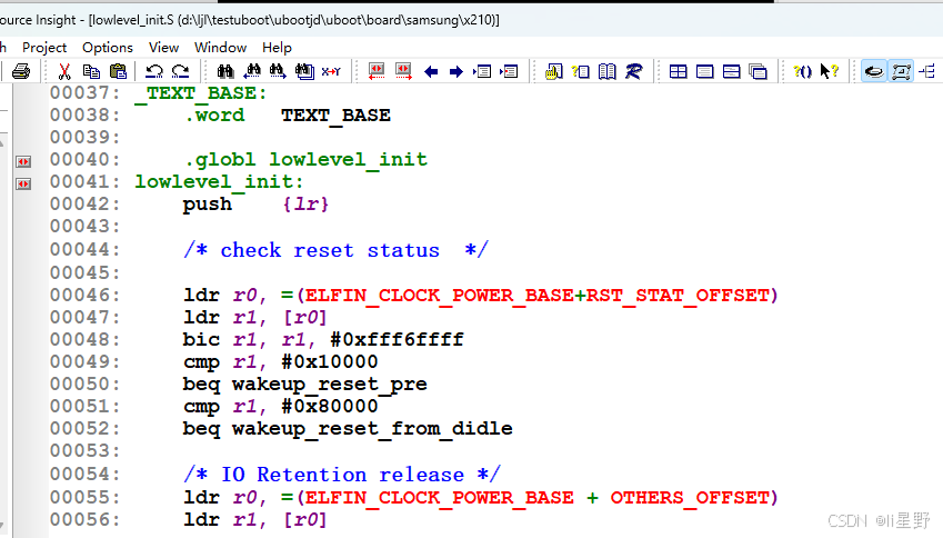 uboot:源码分析-启动第一阶段-lowlevel_init-CSDN博客