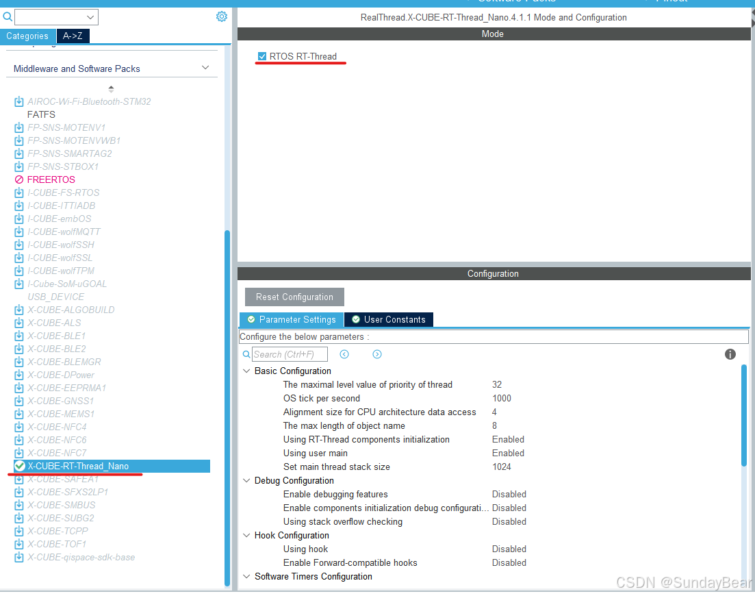 基于CubeMX的RT-Thread开发_rtthread cubemx-CSDN博客