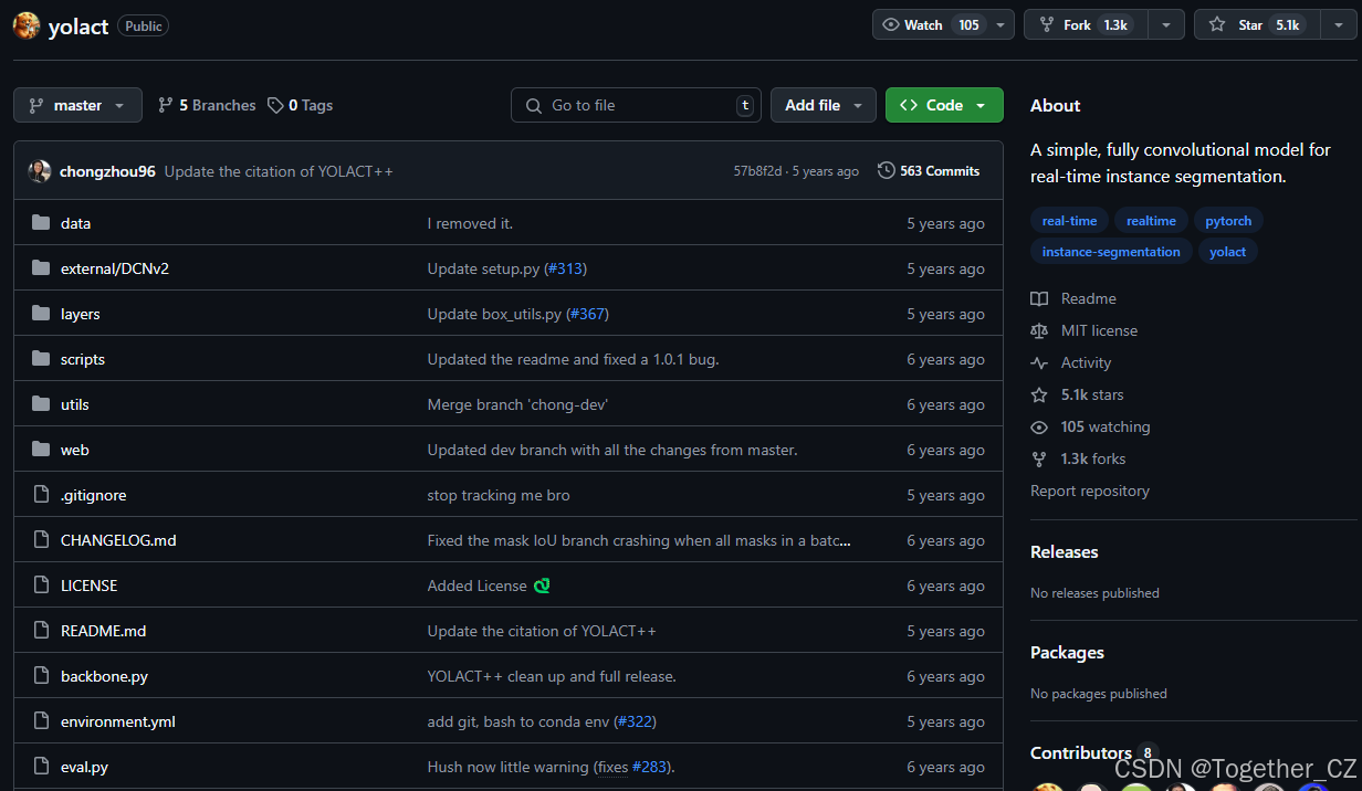 YOLACT: Real-time Instance Segmentation——实时实例分割-CSDN博客