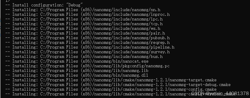 windows下安装和使用nanomsg_nanomsg windows-CSDN博客