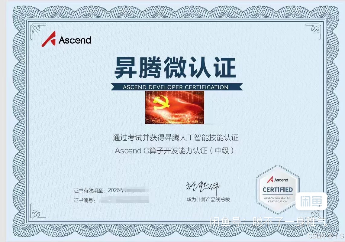 微认证--》Ascend C算子开发能力认证（中级）-CSDN博客