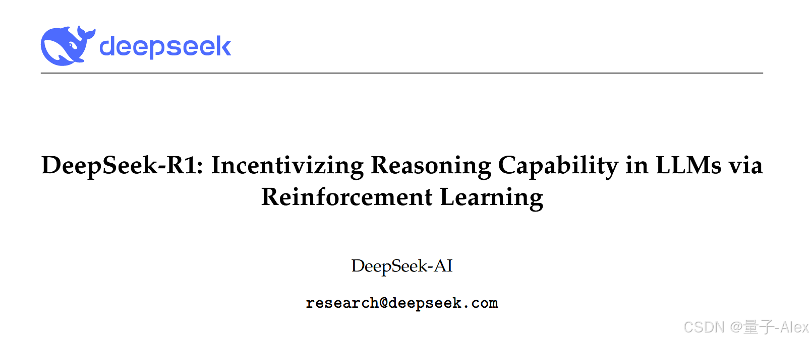 【大模型】【DeepSeek】DeepSeek-R1：Incentivizing Reasoning Capability in LLMs via Reinforcement Learning ...
