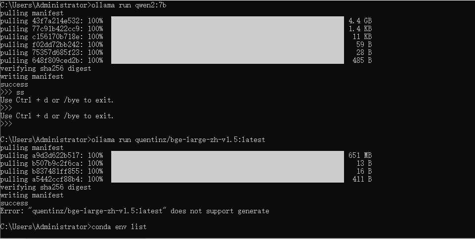 langchain-chatchat&Ollama 实现Windows本地知识库初步搭建-CSDN博客
