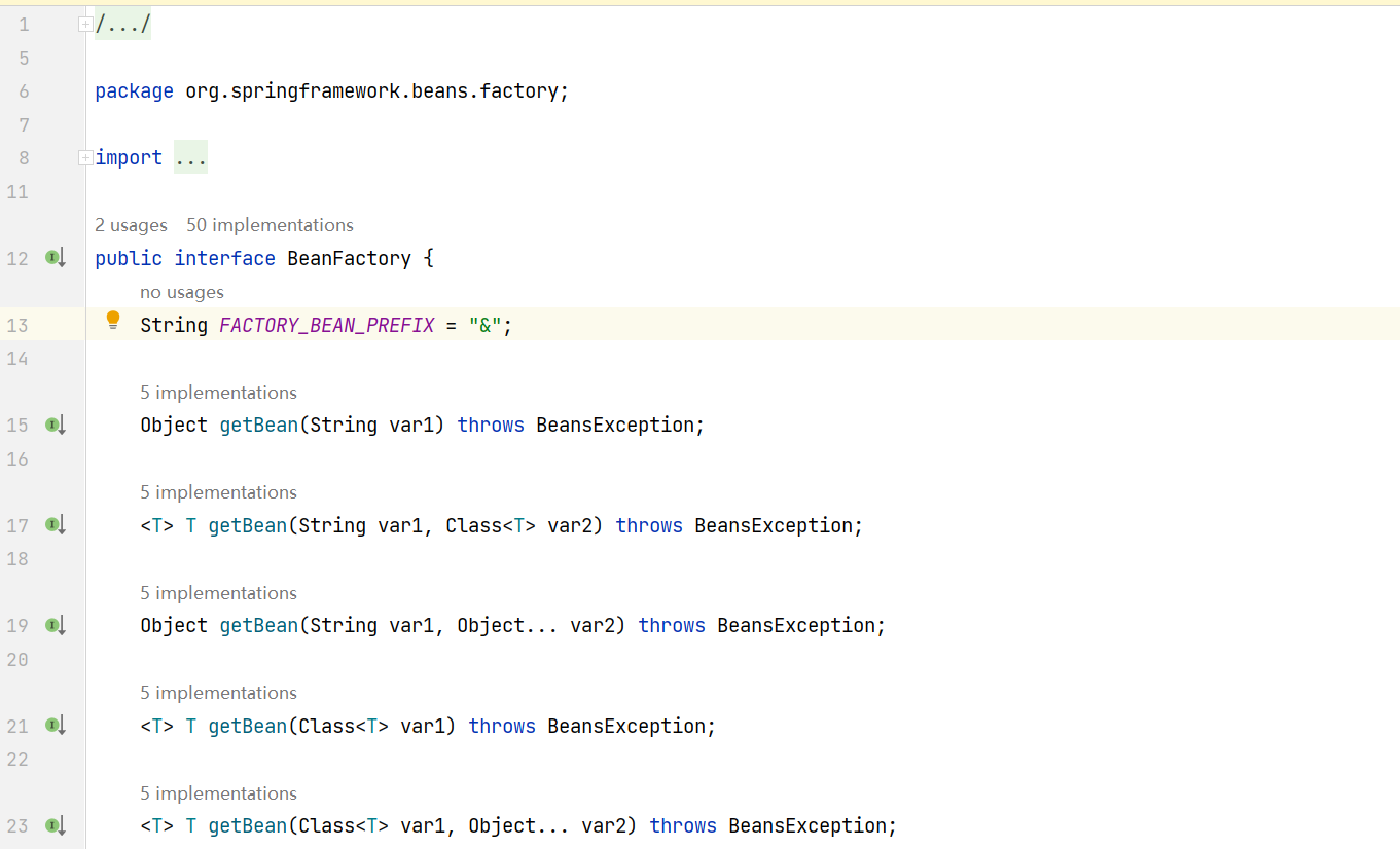 Spring框架之BeanFactory容器-CSDN博客