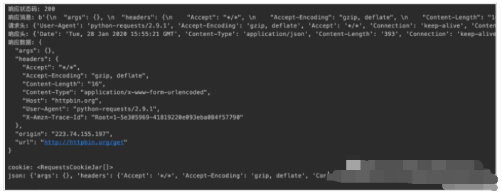Python接口自动化之浅析requests模块get请求_python requests get-CSDN博客