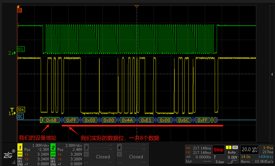 I2C通信波形+规格书+软件的分析与理解_iic波形分析-CSDN博客