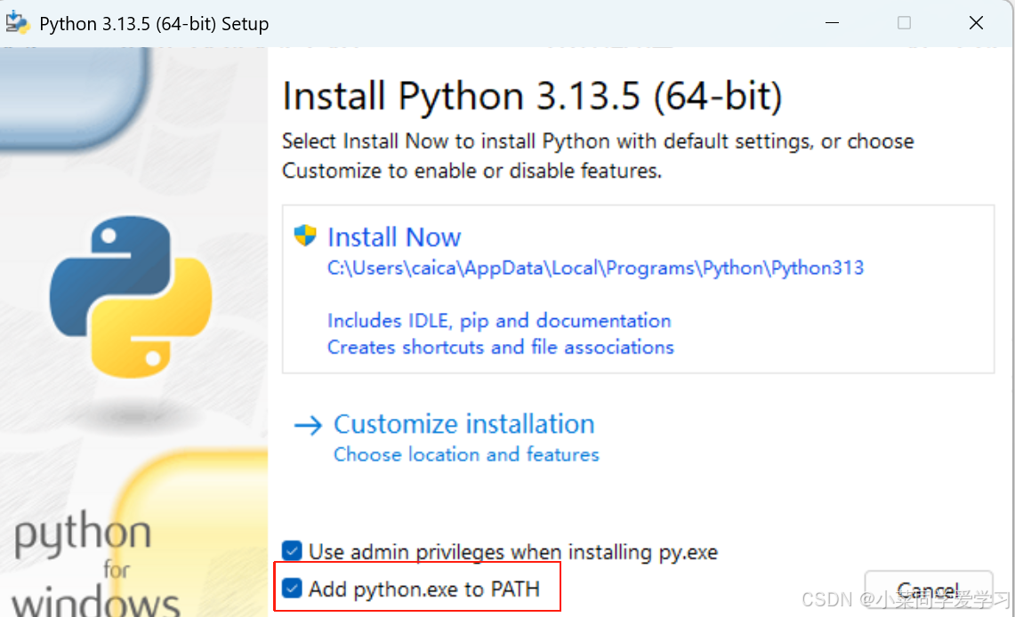 Python入门第一课:python安装教程(附详细图文步骤)python安装详细步骤 Csdn博客