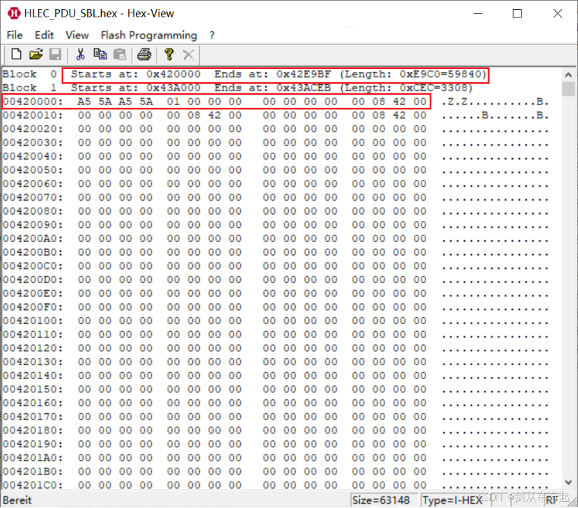 HEX查看小知识：通过txt查看hex文件，应该怎么去理解里面的信息呢？-CSDN博客