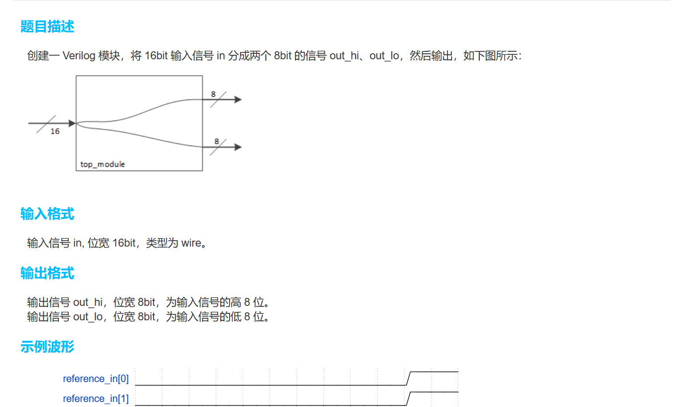 Verilog Hdl入门六十题 Part1verilog Hdl练习 Csdn博客
