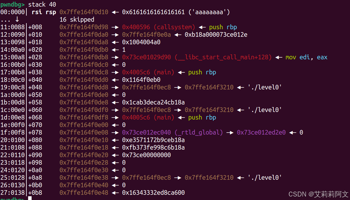 BUUCTF Pwn jarvisoj_level0 题解-CSDN博客