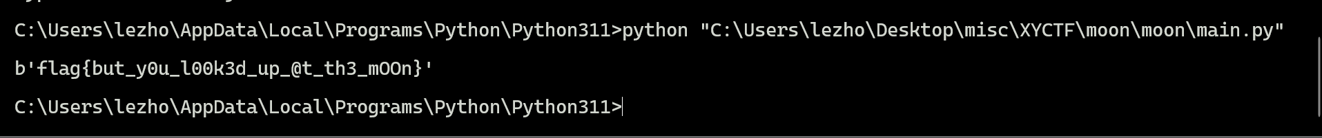 XYCTF--moon--pyd文件逆向_pyd逆向生成py文件-CSDN博客