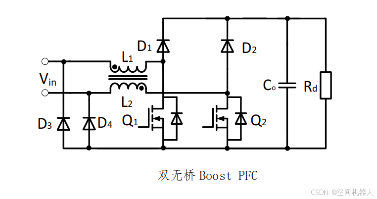 双无桥 Boost PFC 的拓扑与工作原理_双boost无桥pfc-CSDN博客