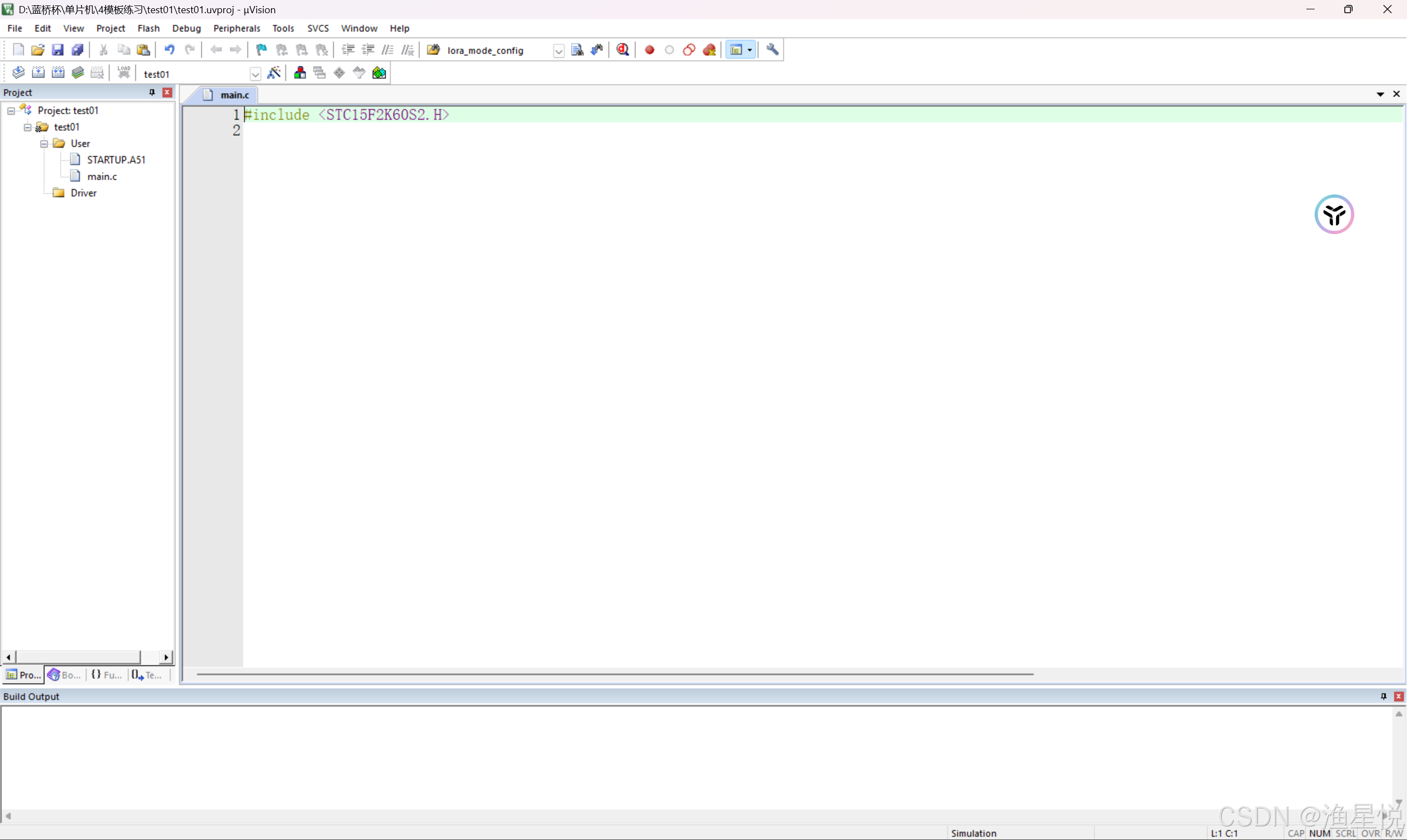 C:\Keil v5\C51\Inc\STC\STC15F2K6052H contains an incorrect path.蓝桥杯单片机芯片包下载_keil5 contains an ...