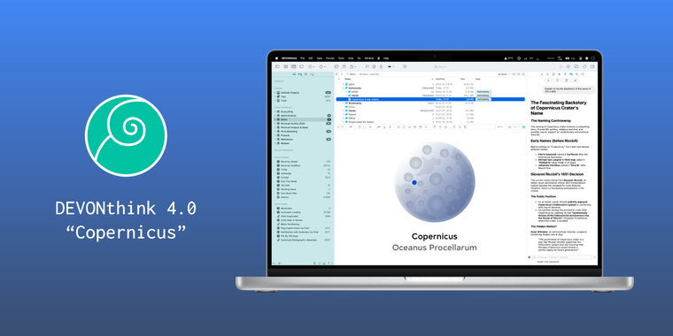 DEVONthink 4“哥白尼”版本新增AI模型集成、自动版本控制及更智能搜索功能_devonthink 4.0-CSDN博客